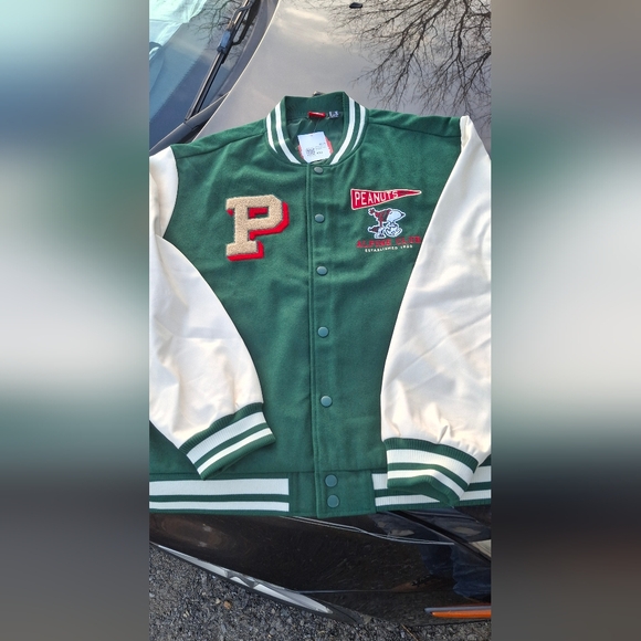 Aeropstyle | Jackets & Coats | Snoopy Varsity Jacket | Poshmark